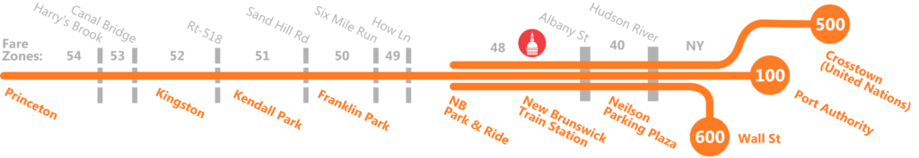 Coach-USA-Line-Map | New Brunswick Buses